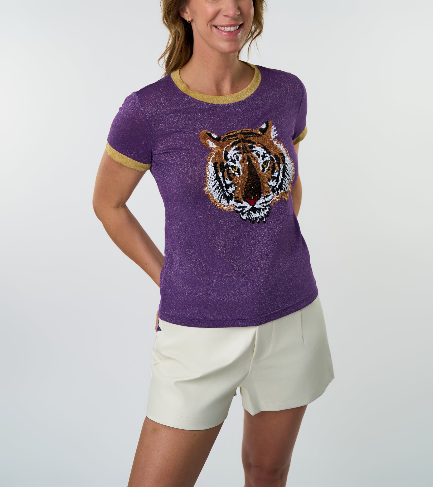 Glitter Tiger Tee – Sparkle City Co
