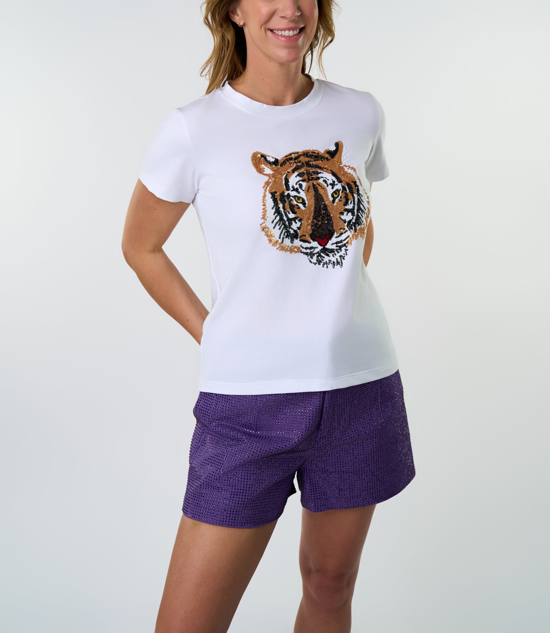 Tiger Head Tee – Sparkle City Co