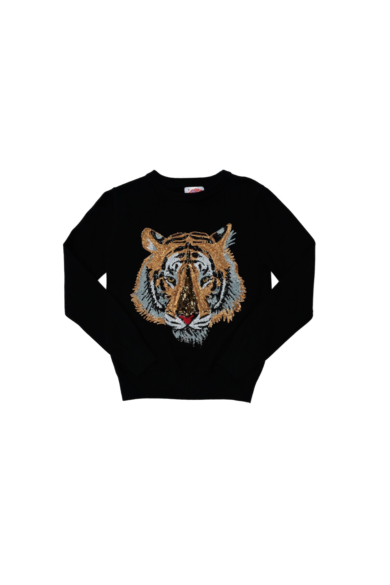 Black Mega Tiger Sweater – Sparkle City Co